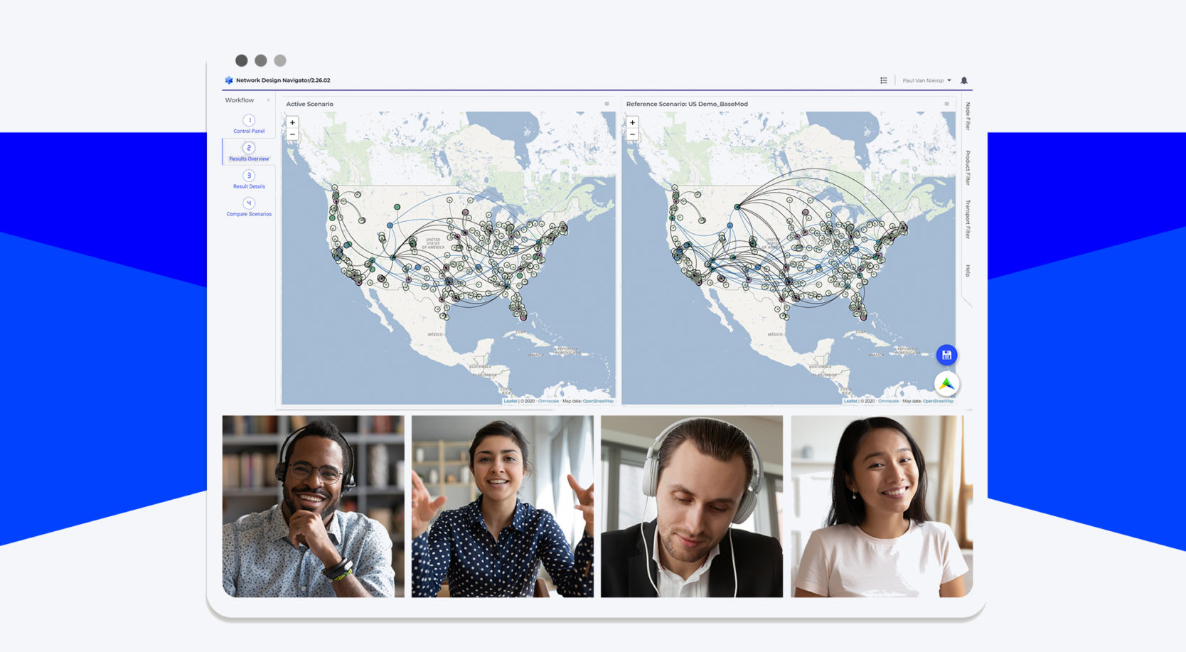 Scenario Modeling in your Supply Chain Network Design software